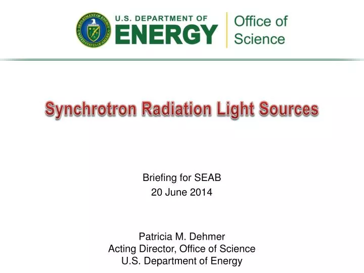PPT - Synchrotron Radiation Light Sources PowerPoint Presentation, free ...