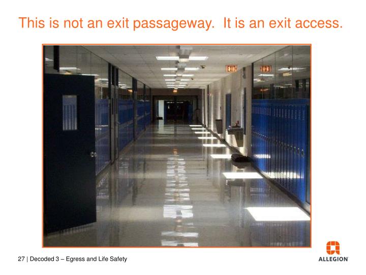 PPT - Decoded 3 – Egress and Life Safety PowerPoint Presentation - ID ...