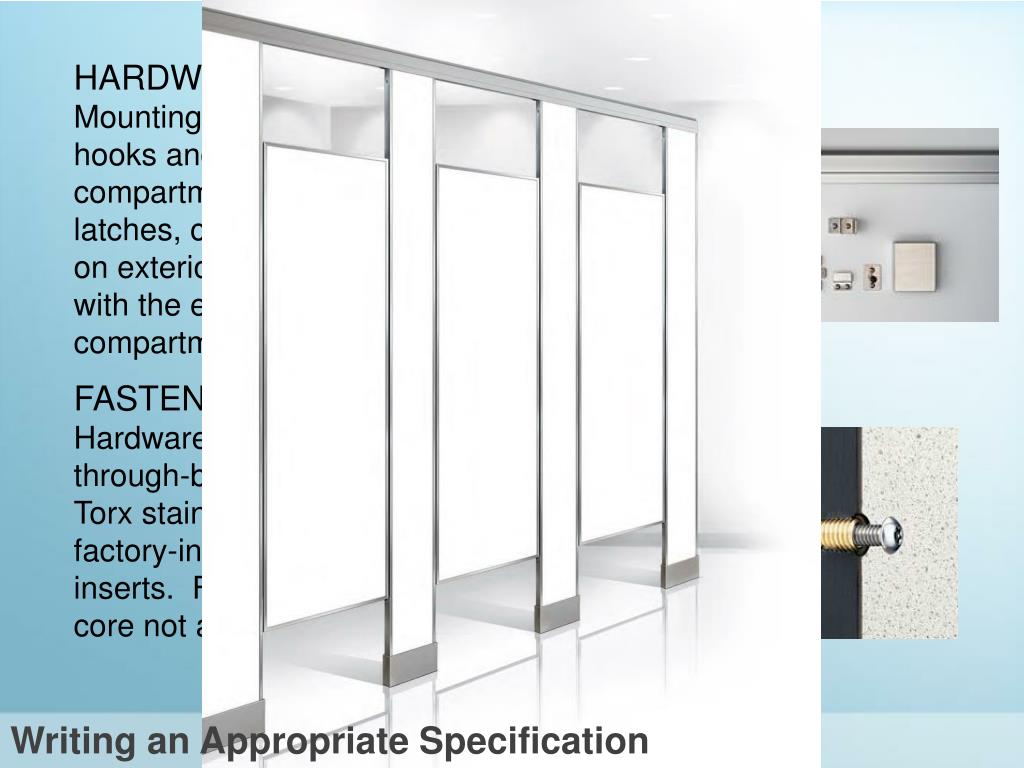PPT - How to Select and Specify Toilet Partitions Based on Building ...