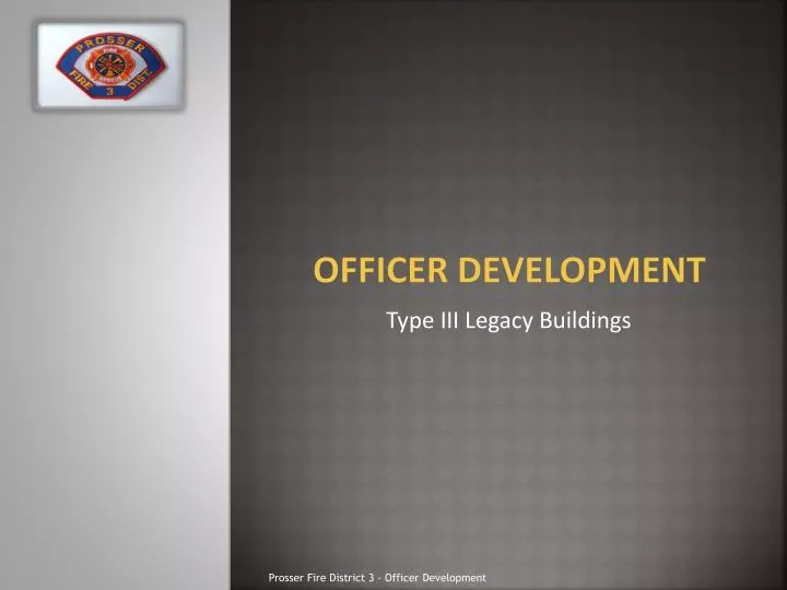 PPT - Officer Development PowerPoint Presentation, free download - ID ...