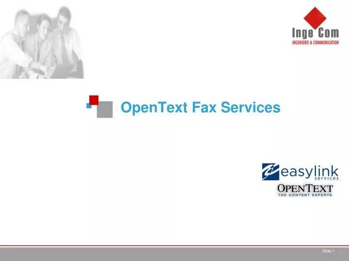 PPT - OpenText Fax Services PowerPoint Presentation, free download - ID ...