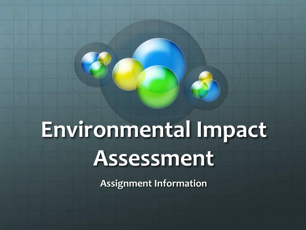 Ppt Environmental Impact Assessment Powerpoint Presentation Free