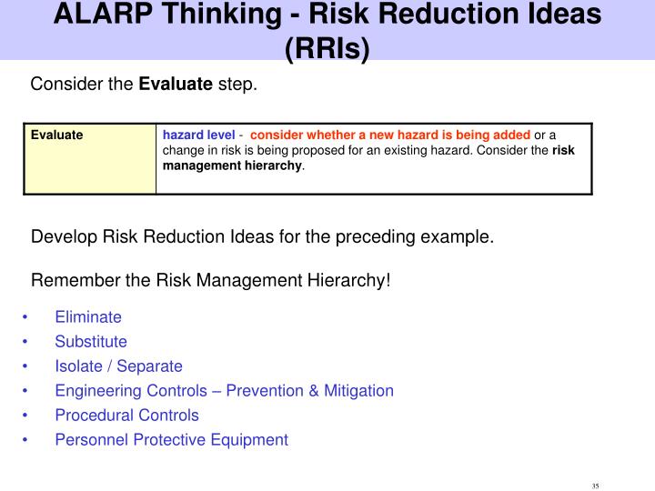 PPT - ALARP PowerPoint Presentation - ID:1619045