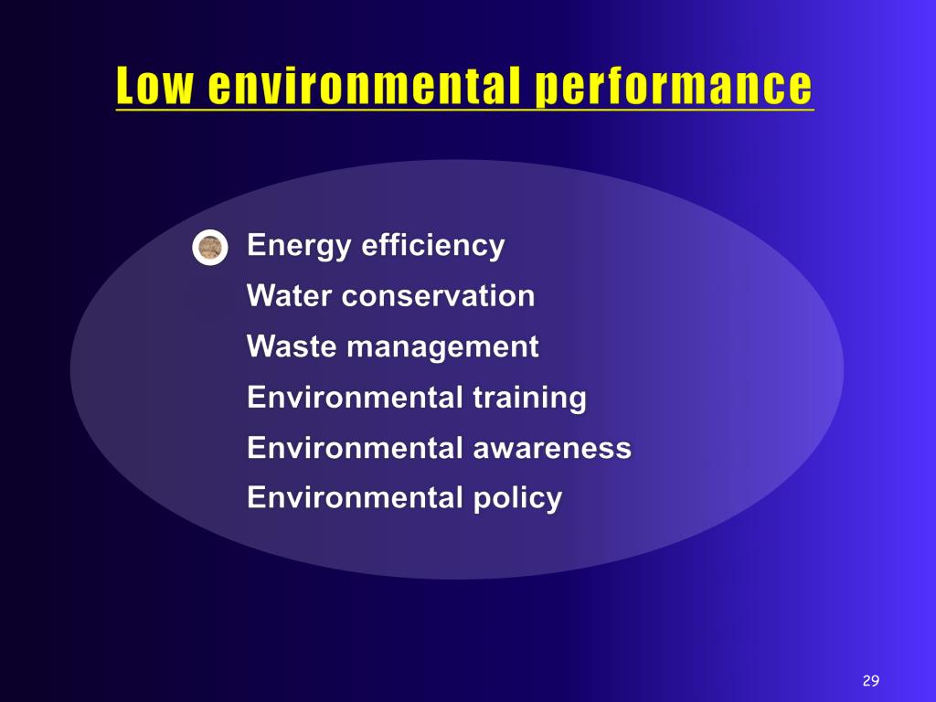 PPT - Environmental Performance of Tourism Accommodations in Protected ...