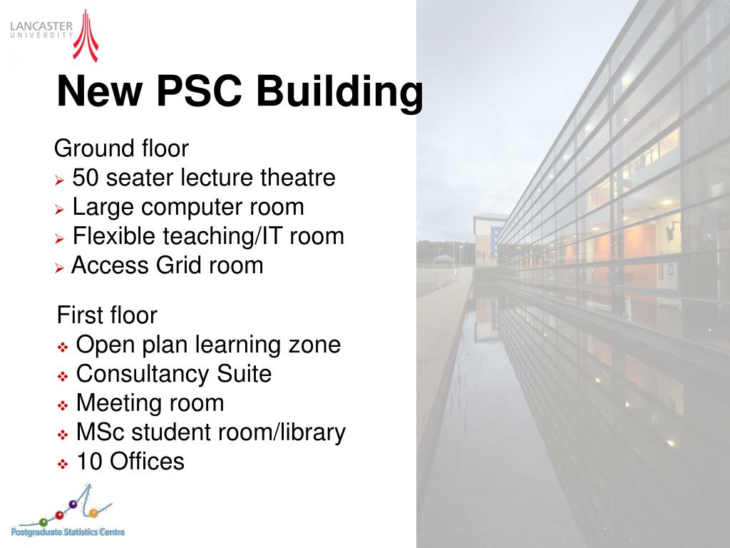 PPT - Lancaster Postgraduate Statistics Centre PowerPoint Presentation ...