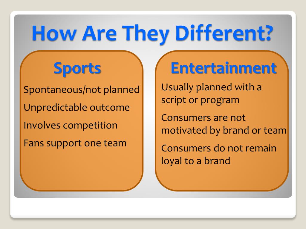 PPT - Importance of Sports and Entertainment Marketing PowerPoint ...