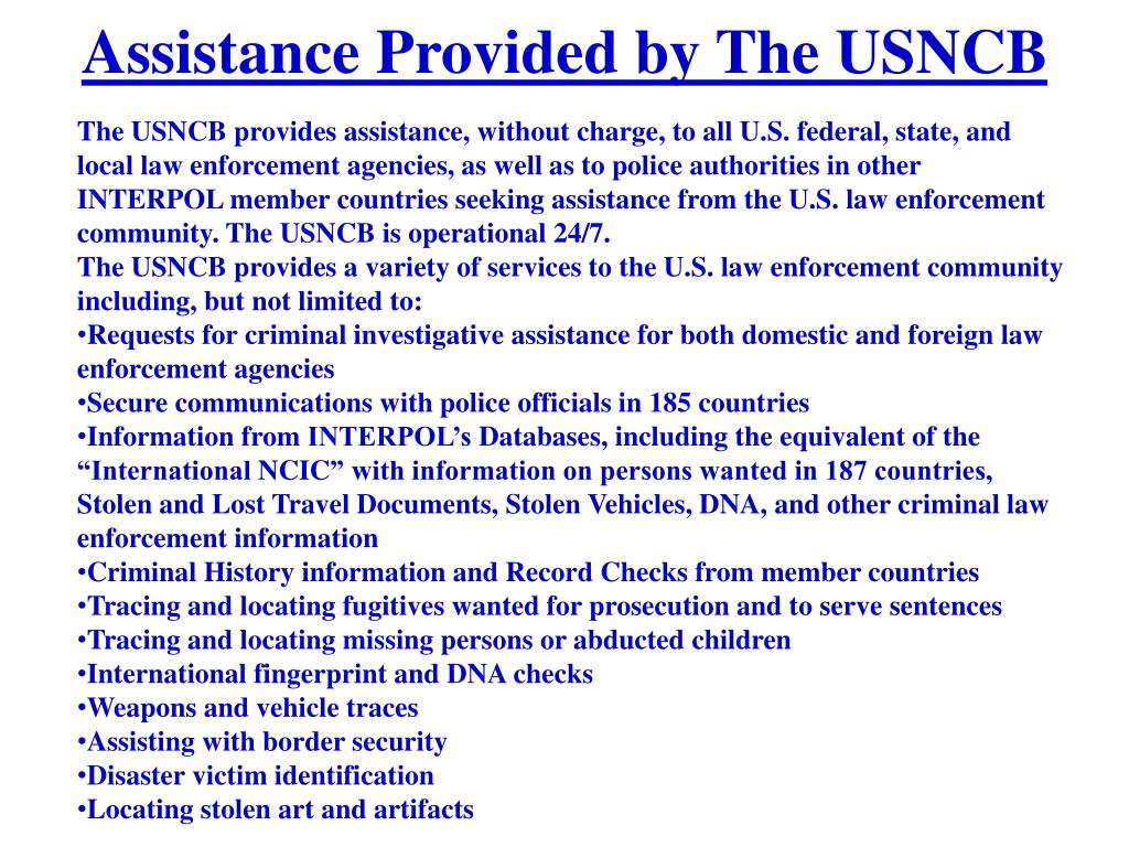 PPT - International Criminal Police Organization -INTERPOL PowerPoint ...