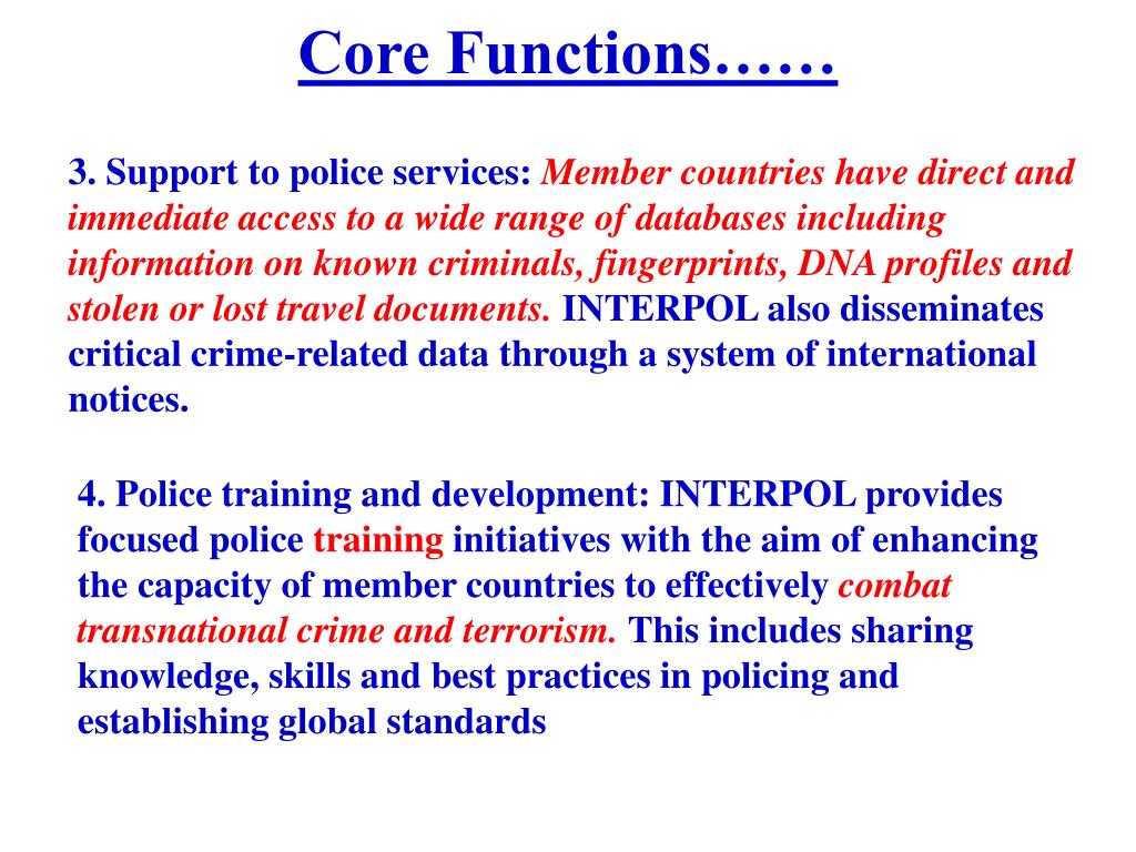 PPT - International Criminal Police Organization -INTERPOL PowerPoint ...