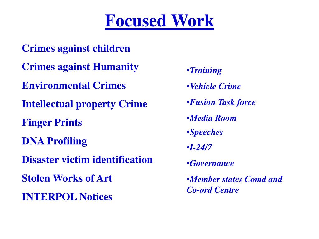 PPT - International Criminal Police Organization -INTERPOL PowerPoint ...