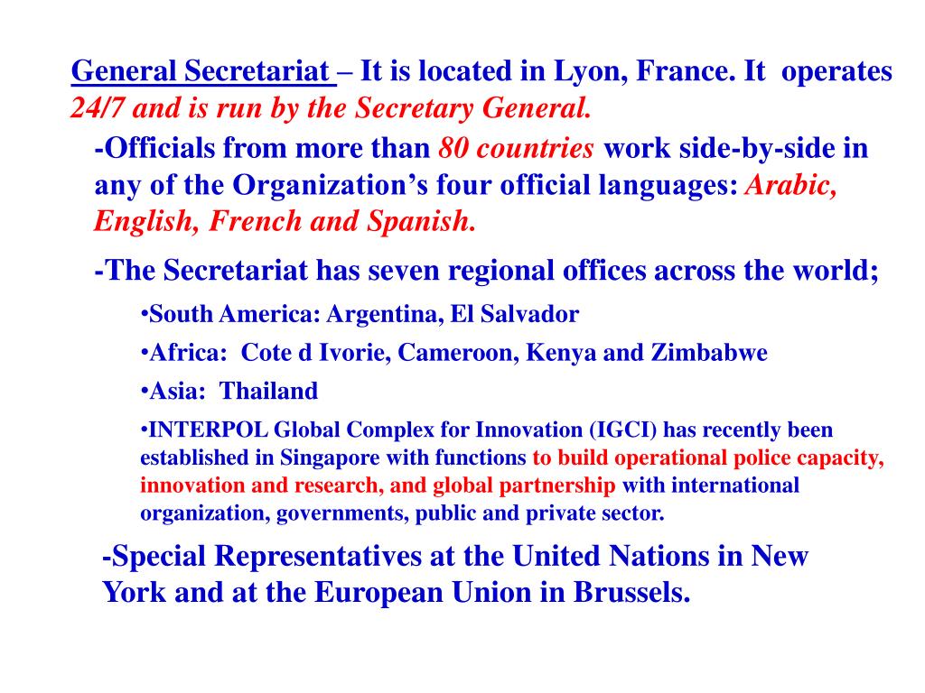 PPT - International Criminal Police Organization -INTERPOL PowerPoint ...