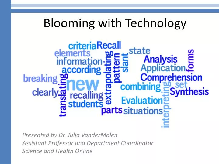 PPT - Blooming with Technology PowerPoint Presentation, free download ...