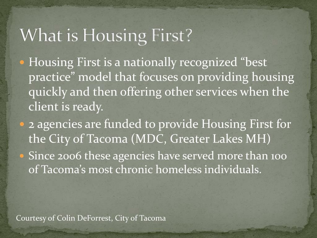 PPT - City of Tacoma Homeless Services PowerPoint Presentation, free ...