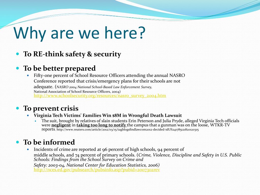 PPT - Presenter: Walter Goodwin Jr. School Safety Specialist ADD-East ...