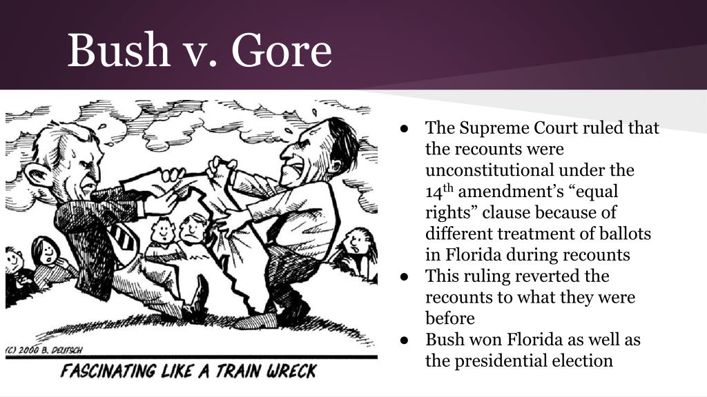 PPT - The 2000 Election and Politics in George W. Bush Years PowerPoint ...