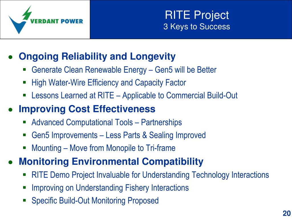 PPT - New York City’s East River Roosevelt Island Tidal Energy (RITE ...