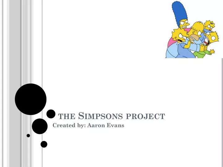 PPT - the Simpsons project PowerPoint Presentation, free download - ID ...