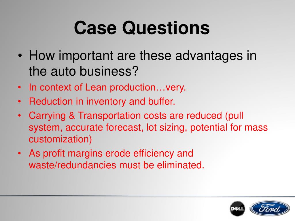 PPT - Ford Motor Company : Supply Chain Strategy PowerPoint ...