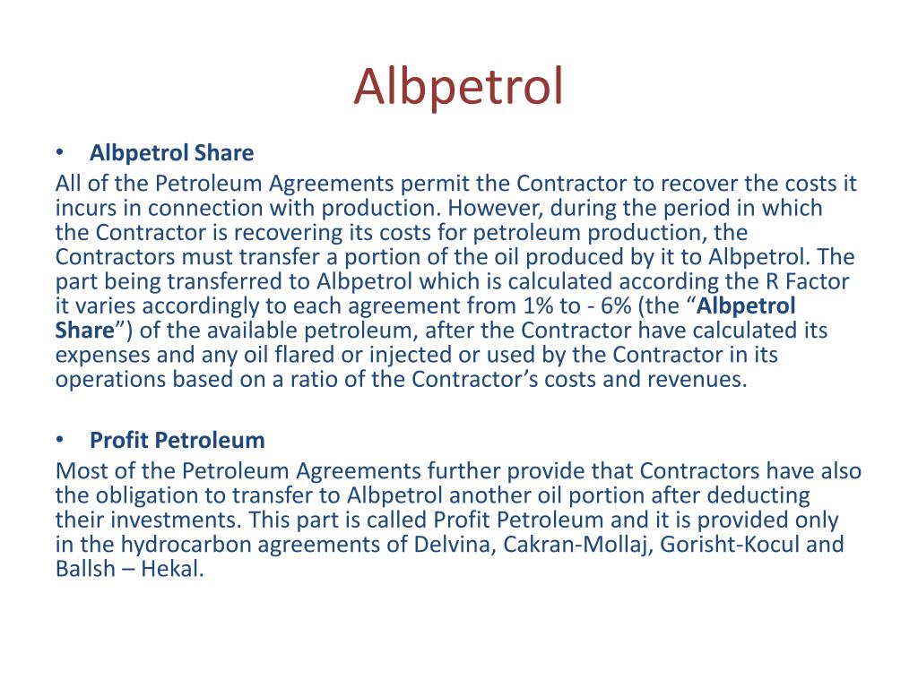 PPT - Oil Sector in Albania PowerPoint Presentation, free download - ID ...
