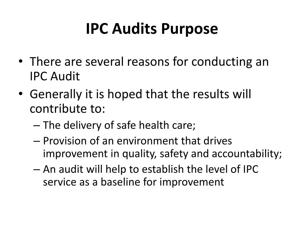 PPT - Infection Prevention and Control Committee in a Health Care ...