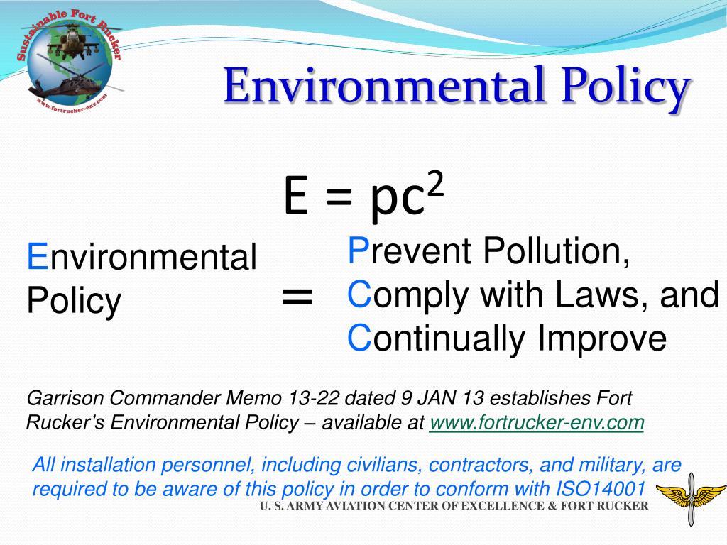 PPT - Directorate of Public Works Environmental and Natural Resources ...