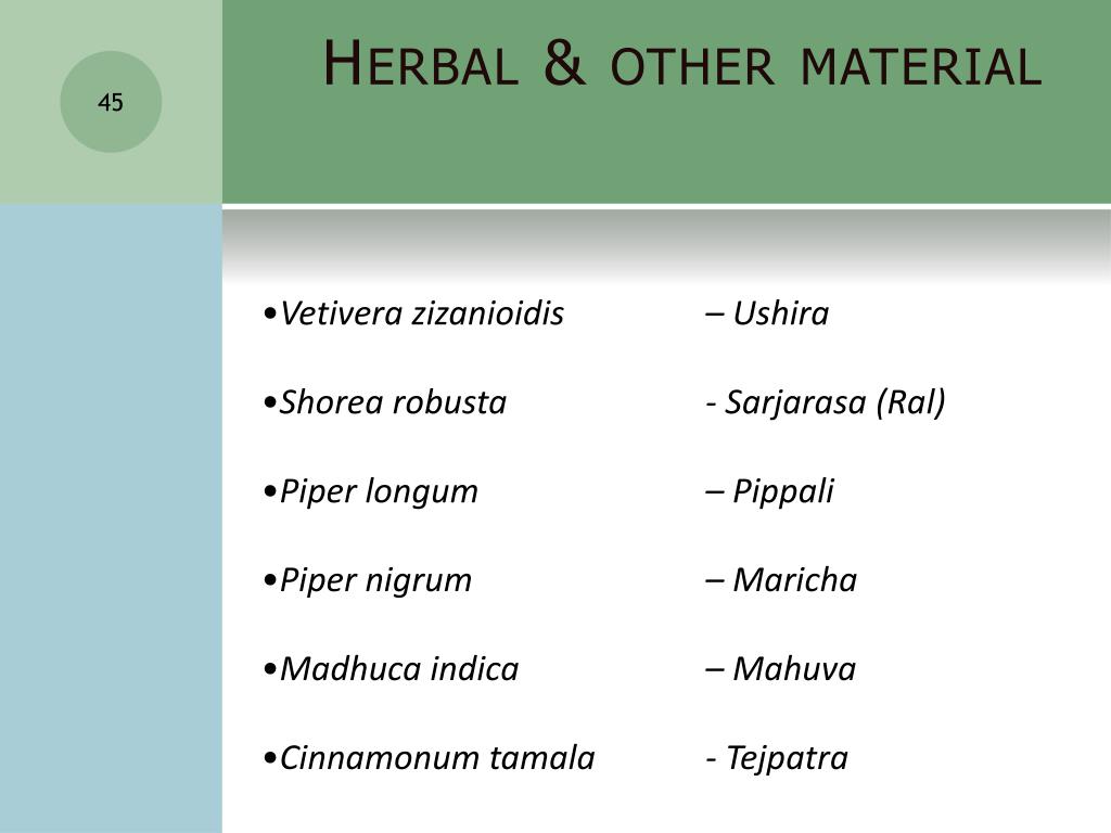 PPT - Aroma therapy in Ayurveda C oncept and Therapeutic applications ...
