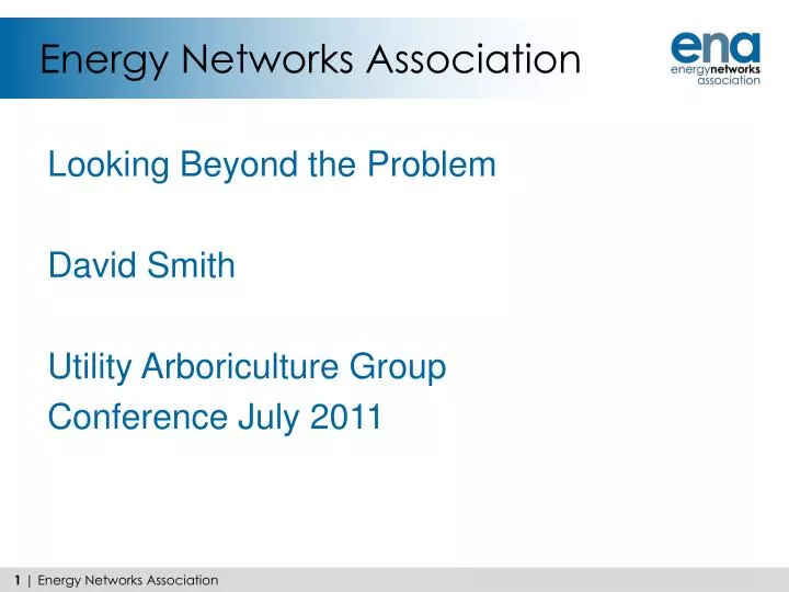 PPT - Energy Networks Association PowerPoint Presentation, free ...