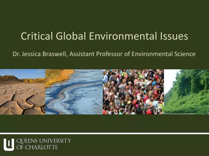 PPT - Critical Global Environmental Issues PowerPoint Presentation ...