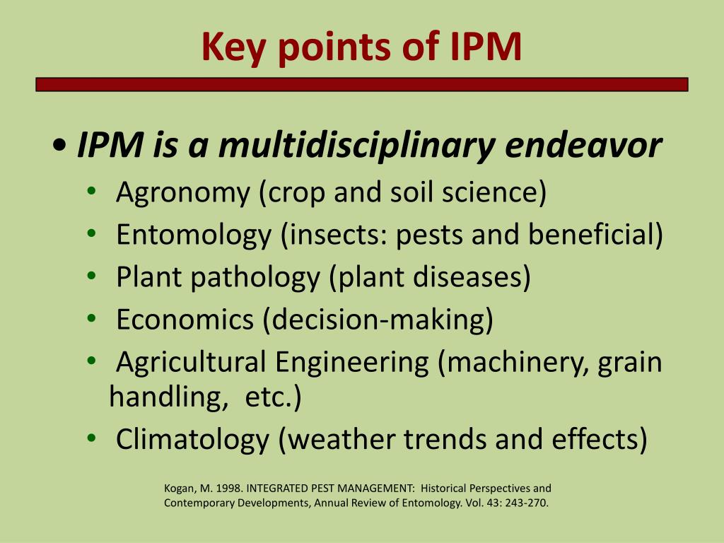 PPT - Introduction to Integrated Pest Management (IPM) PowerPoint ... PPT - Introduction to Integrated Pest Management (IPM) PowerPoint ...