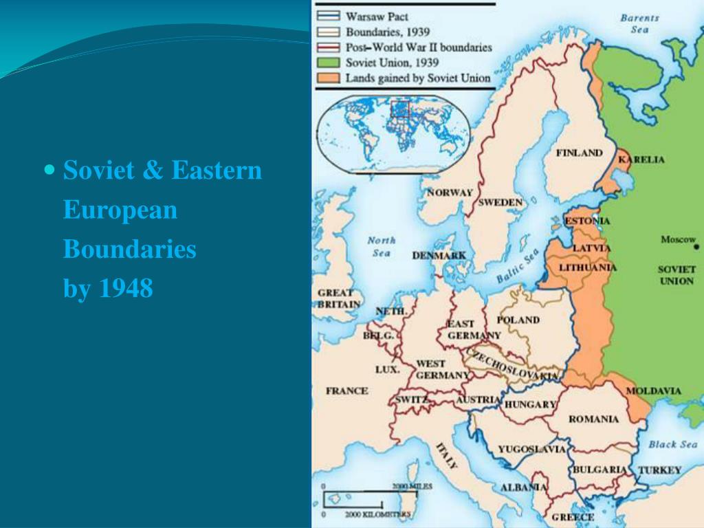 PPT - Western Europe and Eastern Europe in the Decades of the Cold War ...