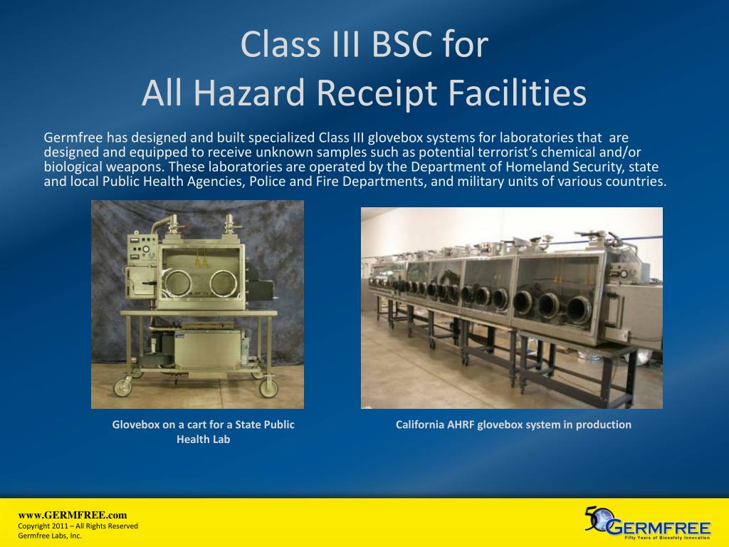 PPT - Class III BSC Biological Safety Cabinets Designed, engineered and ...