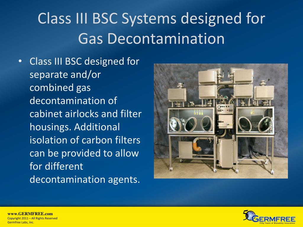 PPT - Class III BSC Biological Safety Cabinets Designed, engineered and ...