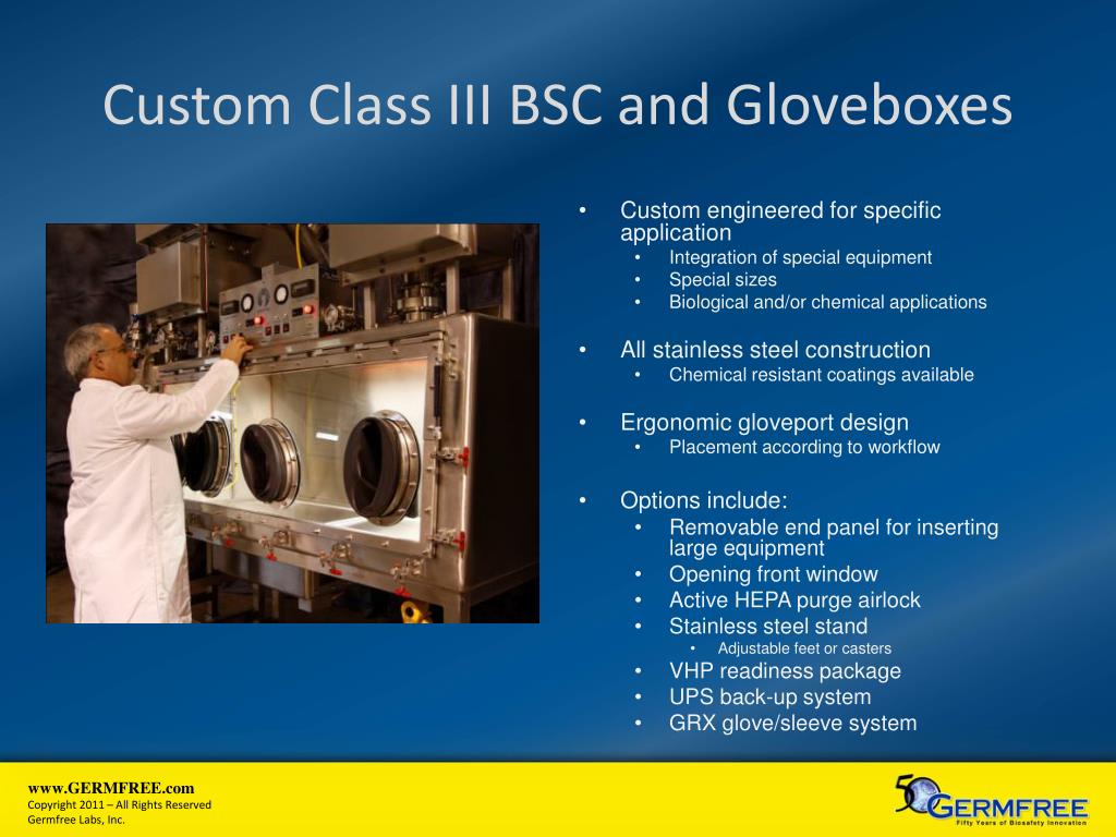 PPT - Class III BSC Biological Safety Cabinets Designed, engineered and ...