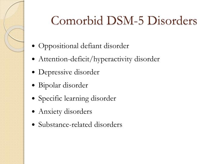 PPT - Conduct Disorder PowerPoint Presentation - ID:1622870