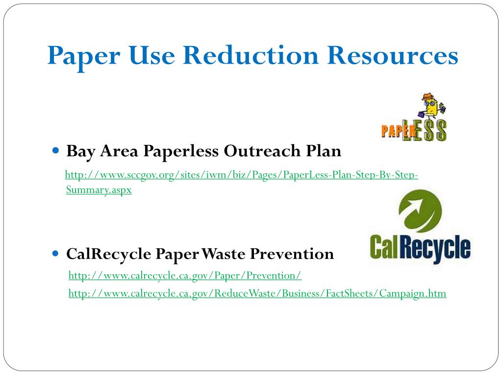 PPT - Green Purchasing Leadership: 100% Recycled Copy Paper PowerPoint ...