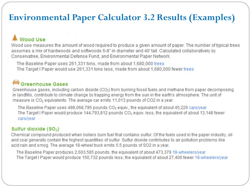 PPT - Green Purchasing Leadership: 100% Recycled Copy Paper PowerPoint ...