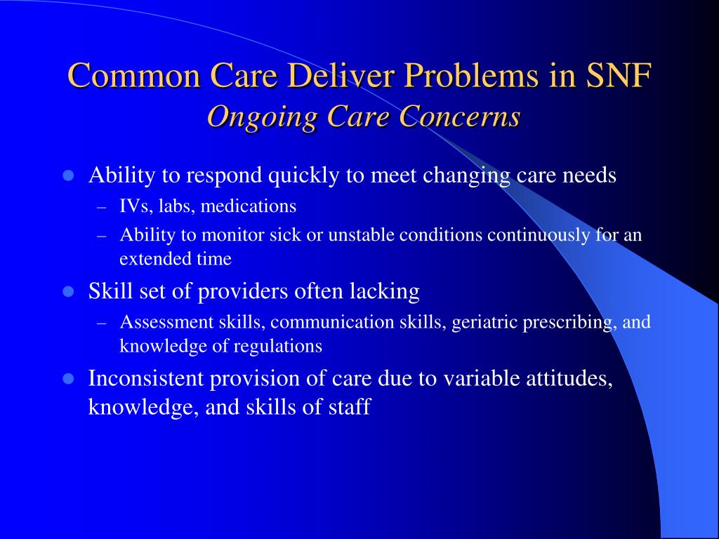 PPT - Long Term Care Past, Present, and Future Daniel Swagerty , MD ...