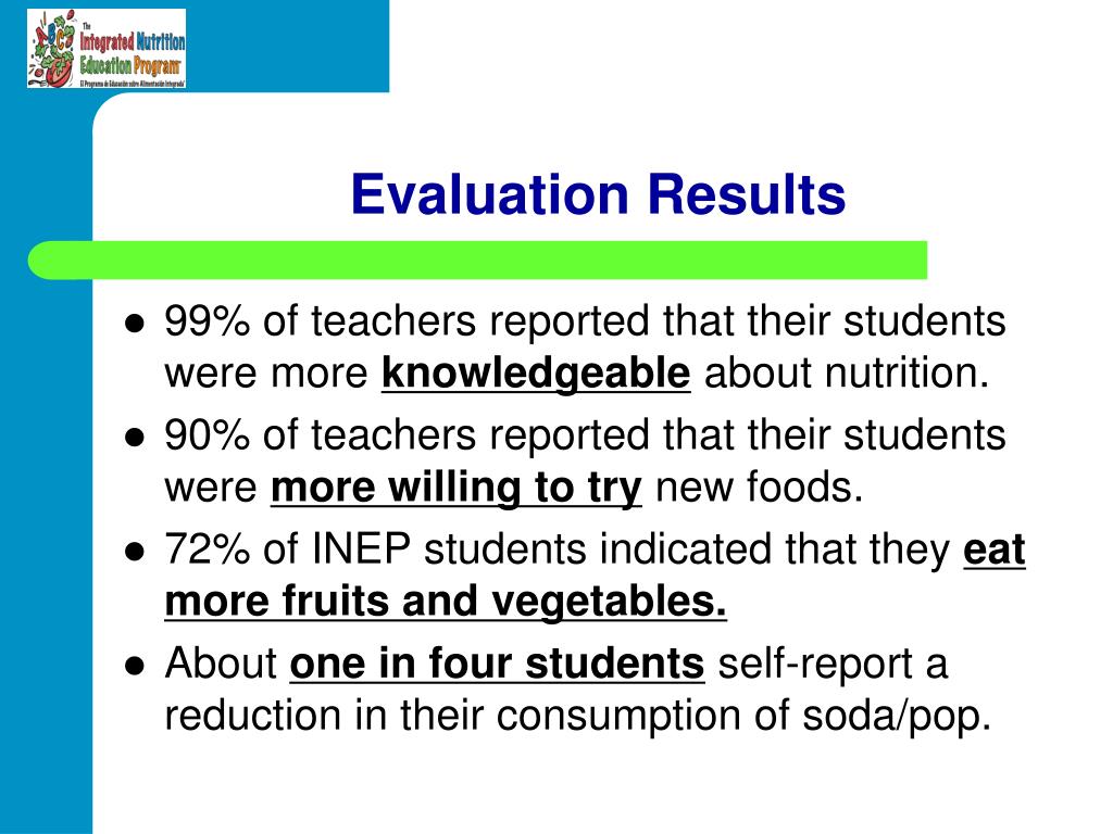 PPT - The Integrated Nutrition Education Program (INEP) Learning Comes ...