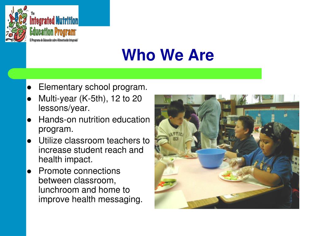 PPT - The Integrated Nutrition Education Program (INEP) Learning Comes ...