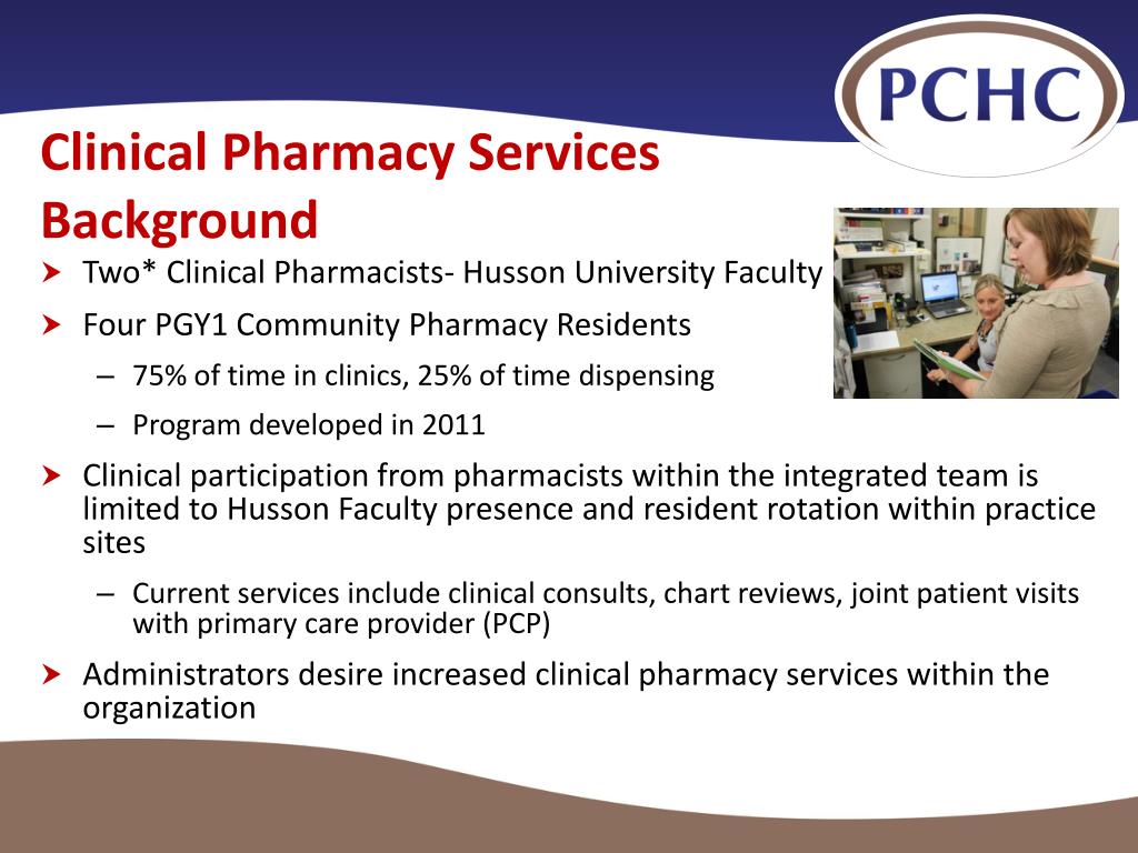 PPT - Expanding Pharmacy Services in a Health-System Primary Care ...