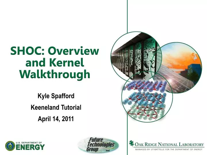 PPT - SHOC: Overview and Kernel Walkthrough PowerPoint Presentation ...