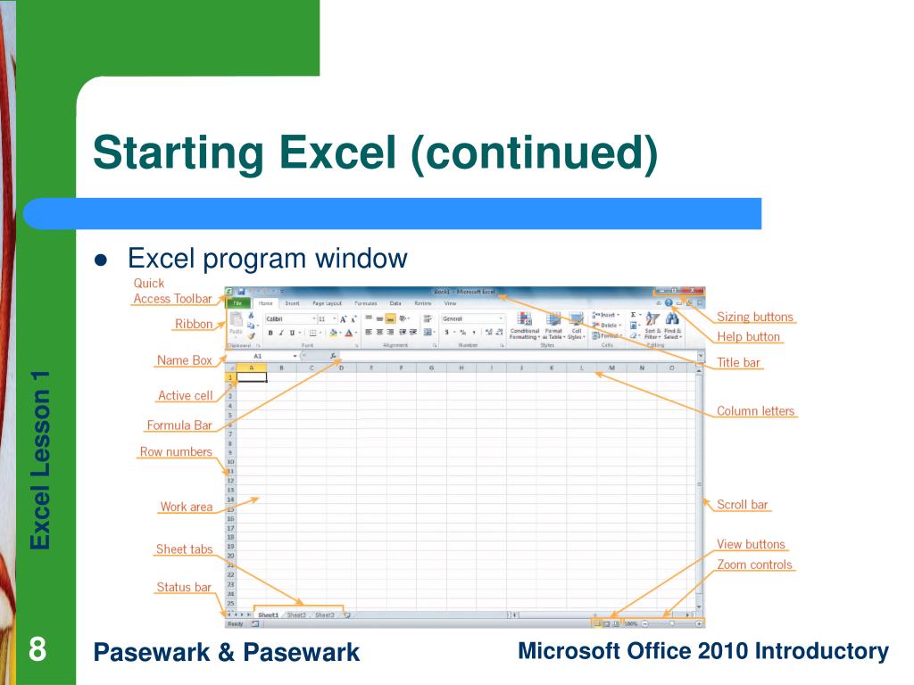 PPT - Excel Lesson 1 Microsoft Excel Basics PowerPoint Presentation ... PPT - Excel Lesson 1 Microsoft Excel Basics PowerPoint Presentation ...
