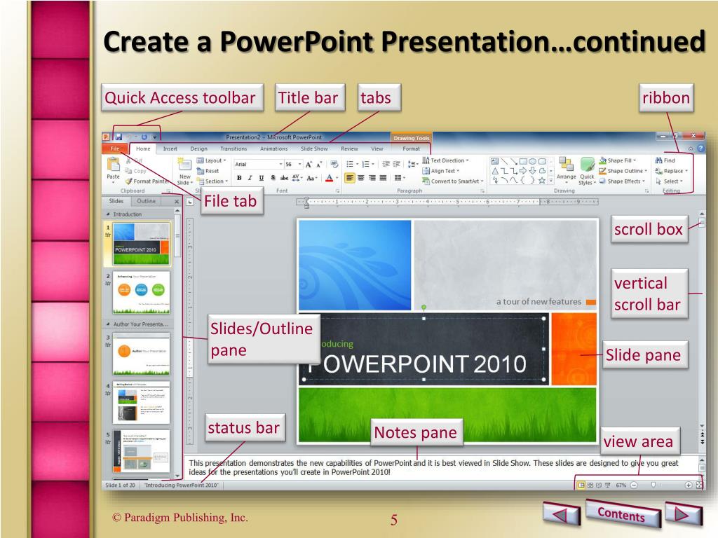 Ppt Powerpoint 2010 Level 1 Unit 1 Creating And Formatting Powerpoint