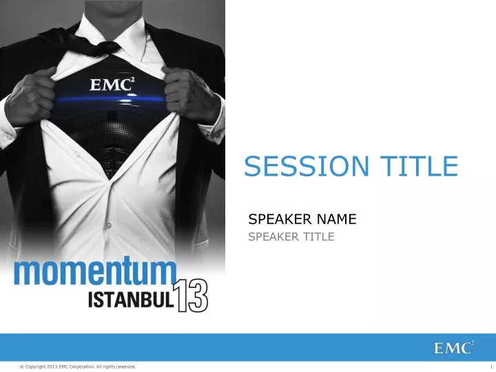 PPT - SESSION TITLE PowerPoint Presentation, free download - ID:1625013