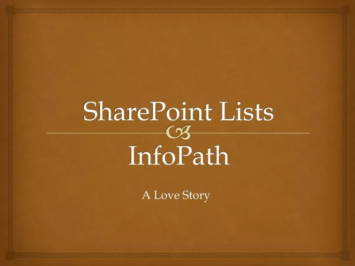 PPT - SharePoint Lists PowerPoint Presentation, free download - ID:1625047