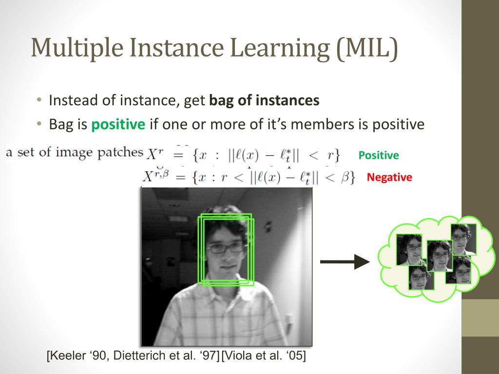 PPT - Robust Object Tracking with Online Multiple Instance Learning ... PPT - Robust Object Tracking with Online Multiple Instance Learning ...