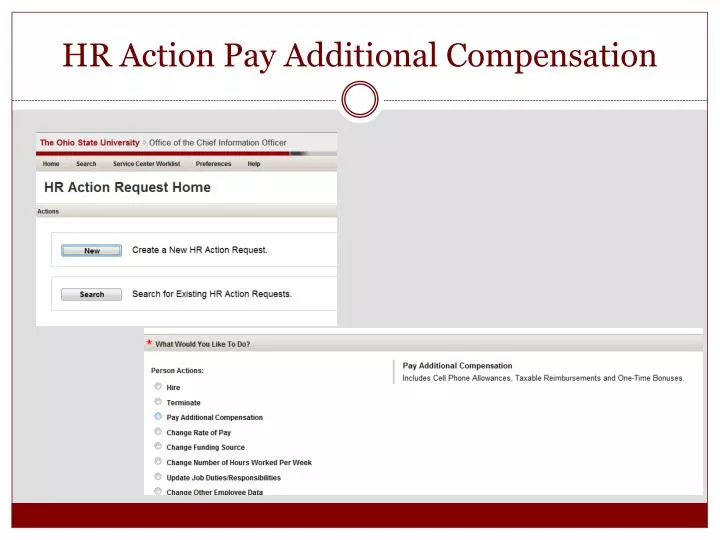 PPT - HR Action Pay Additional Compensation PowerPoint Presentation ...