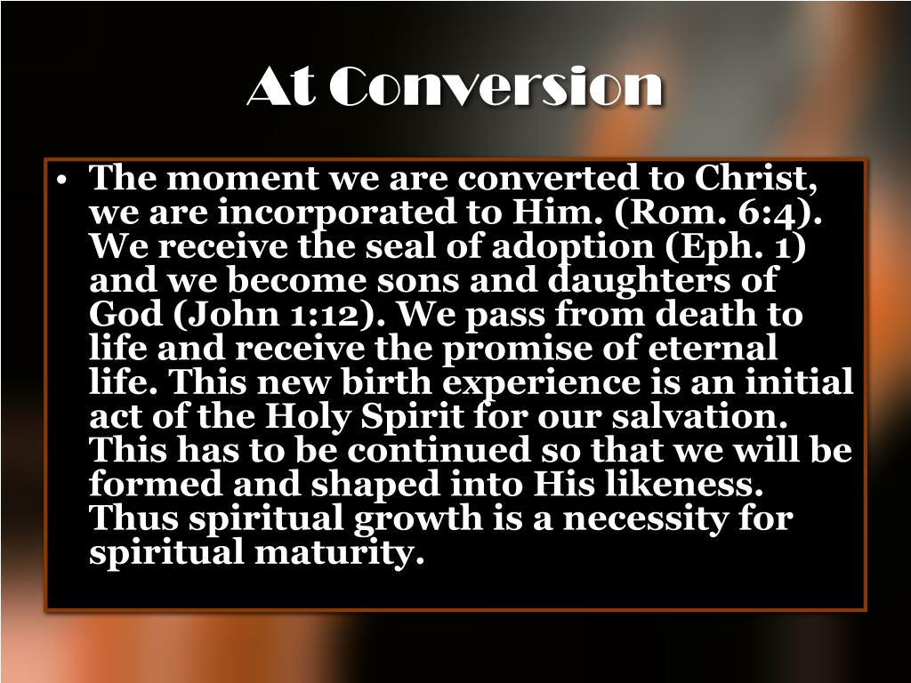 PPT - Holy Spirit and Spiritual Formation PowerPoint Presentation, free ...