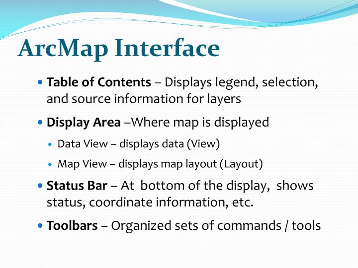 PPT - Introduction to ArcGIS PowerPoint Presentation - ID:1625695