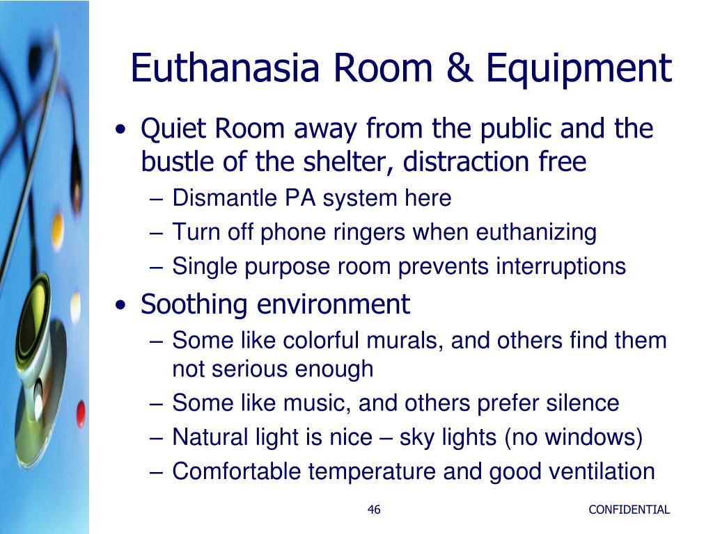 PPT - Euthanasia – SOPs and Legal Issues Presented by Wendy Blount, D.V ...