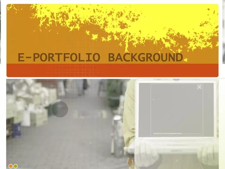 PPT - E-Portfolio Background PowerPoint Presentation, free download ...